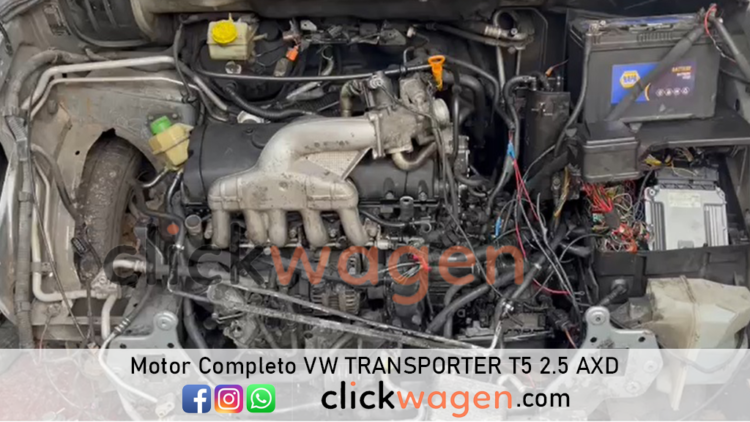 Motor Completo Volkswagen VW Transporter T5 2.5 tdi AXD - Motores de Coches