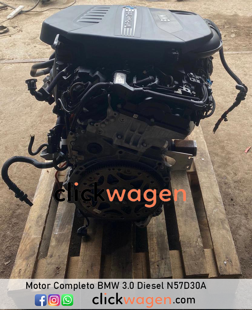 Motor Completo BMW 330d 430d 530d 630d 740d X5 X6 3.0 Diesel N57D30A ...